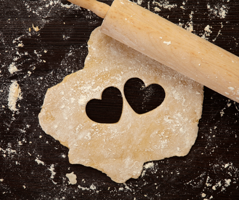 Cinnamon Heart Biscuits